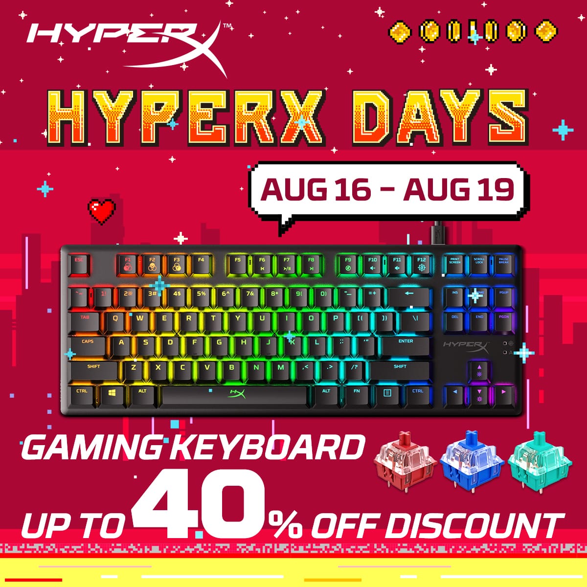 PROMO | HyperX offers great deals on gaming gears
