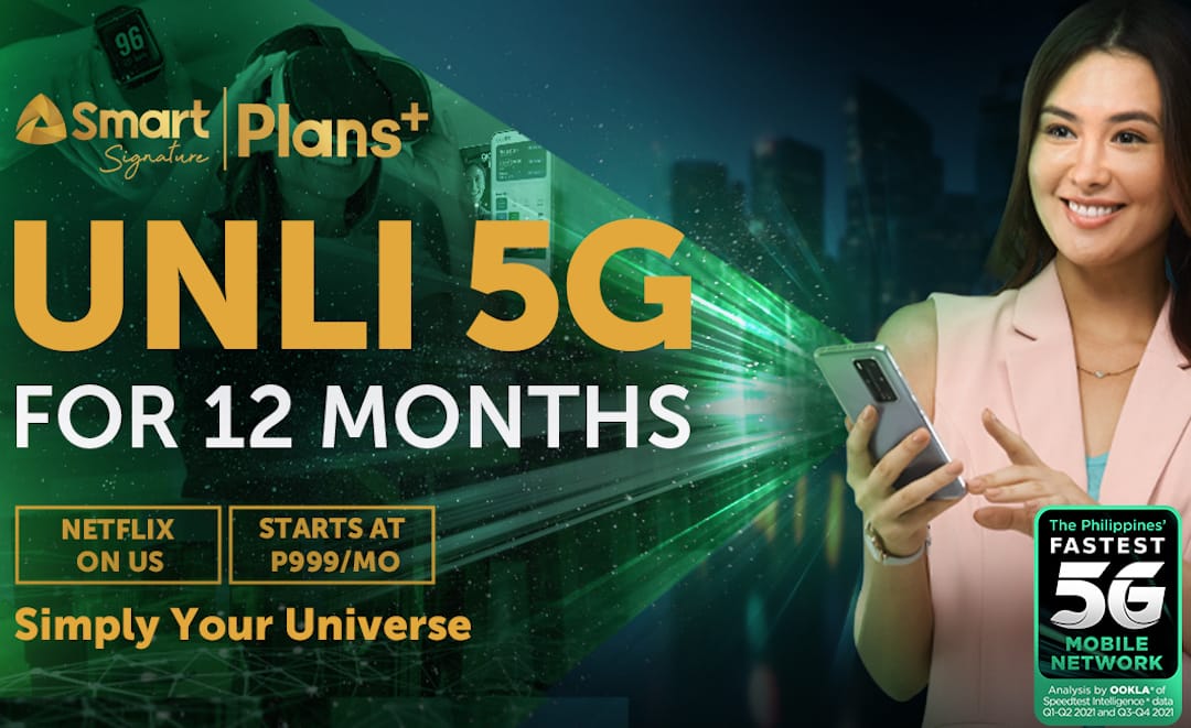 TELECOM | Smart boosts Signature Plans+ with 12 months of UNLI 5G