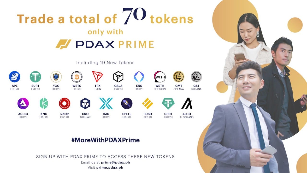 CRYPTO | PDAX now offers 70 cryptocurrencies to its Prime clients ...